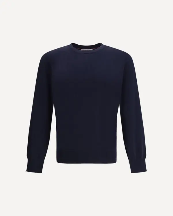 Brunello Cucinelli Cotton Sweater - Blue