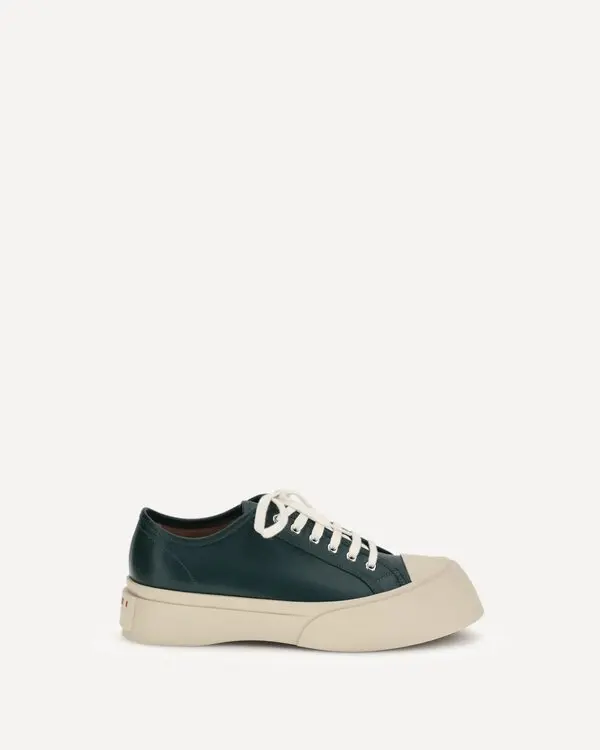 Marni Pablo Leather Sneakers - Black