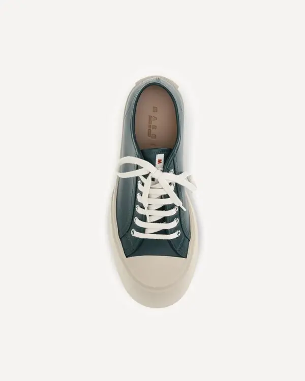 Marni Pablo Leather Sneakers - Black