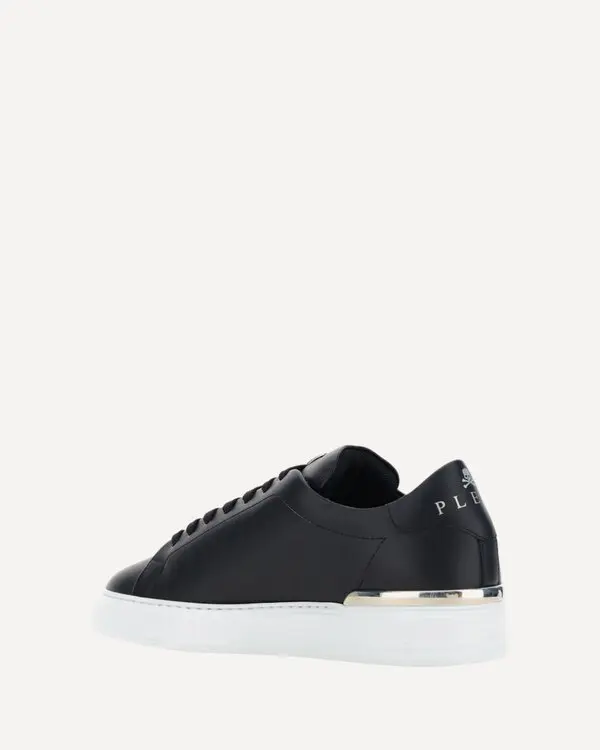 Philipp Plein Hexagon Low Top Leather Sneakers