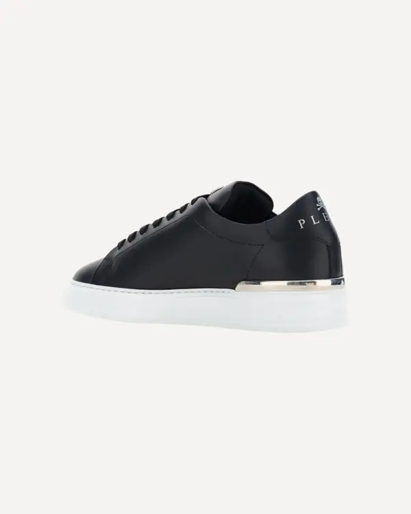 Philipp Plein Hexagon Low Top Leather Sneakers