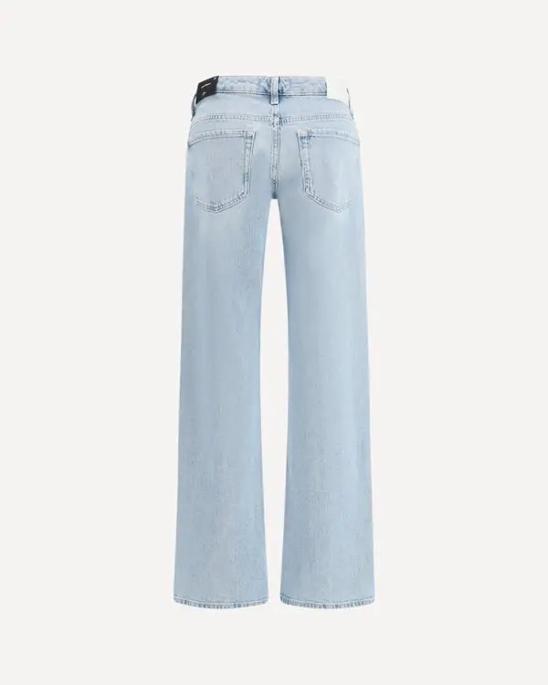 7FOR 7 For All Mankind Low Straight Jeans
