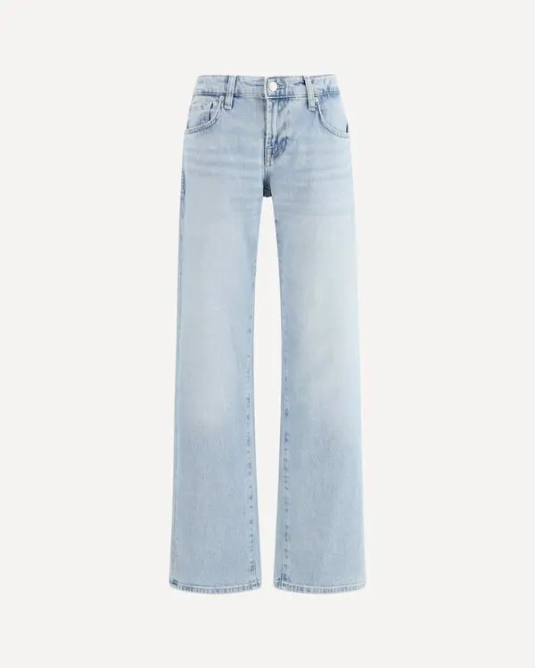 7FOR 7 For All Mankind Low Straight Jeans