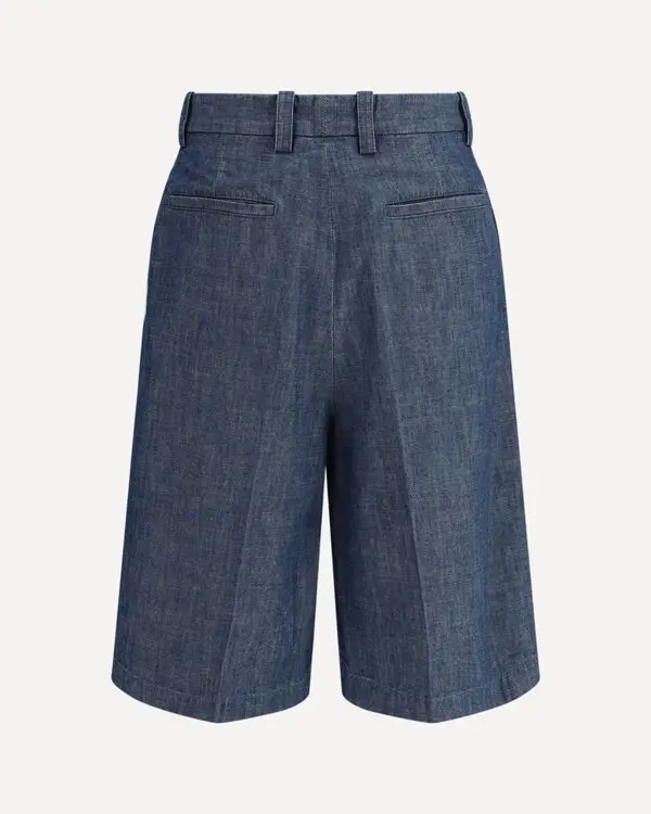 JIL SANDER Cotton Bermuda Shorts