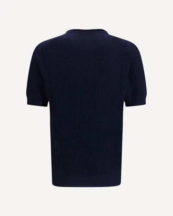 Brunello Cucinelli Cotton And Linen Blend Knit T-shirt