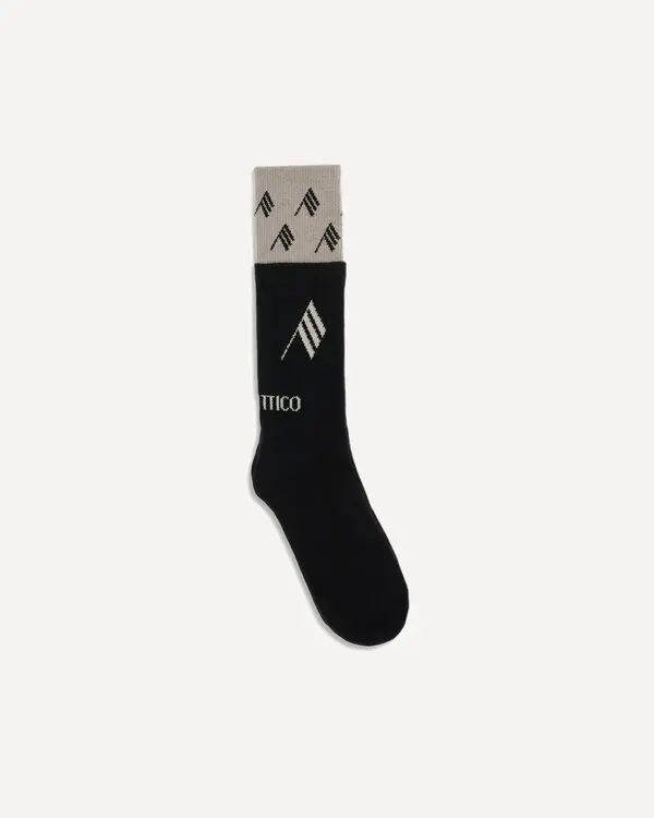 Attico Logo Cotton Socks