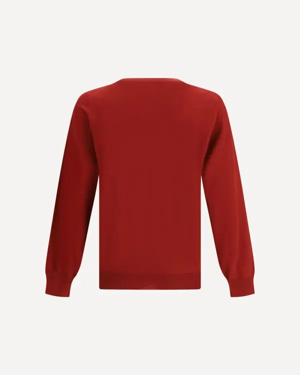 Brunello Cucinelli Virgin Wool Crew Neck Sweater