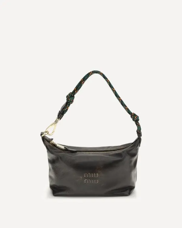 Miu Miu Leather Handbag - Green