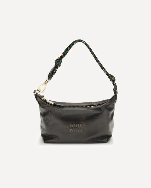 Miu Miu Black Leather Handbag