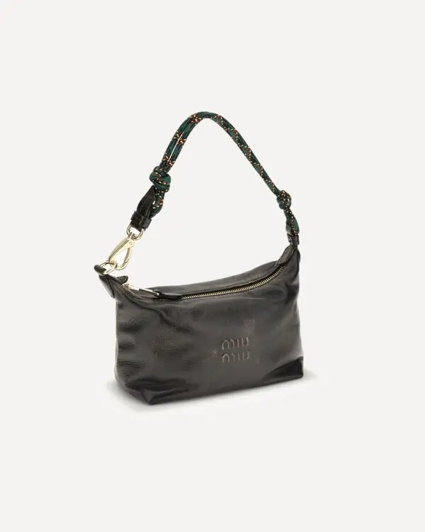 Miu Miu Black Leather Handbag