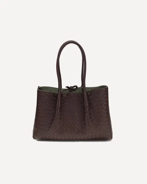 Bottega Veneta Pinacoteca Tote Bag - Brown