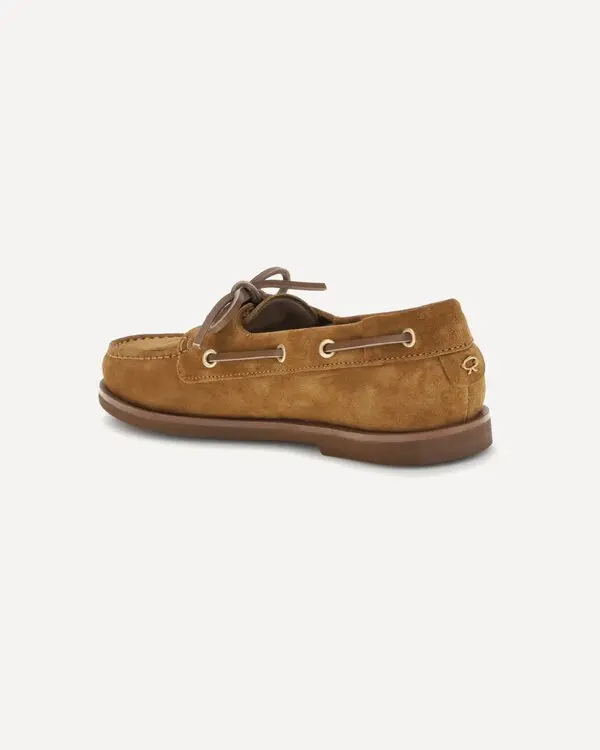 GIANVITO ROSSI Vandée Suede Loafers - Brown