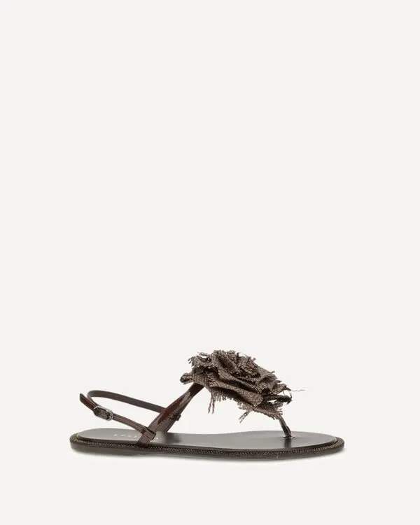 LE SILLA Rose Sandals - Brown