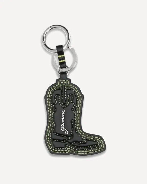 GANNI Western Boot Keyring