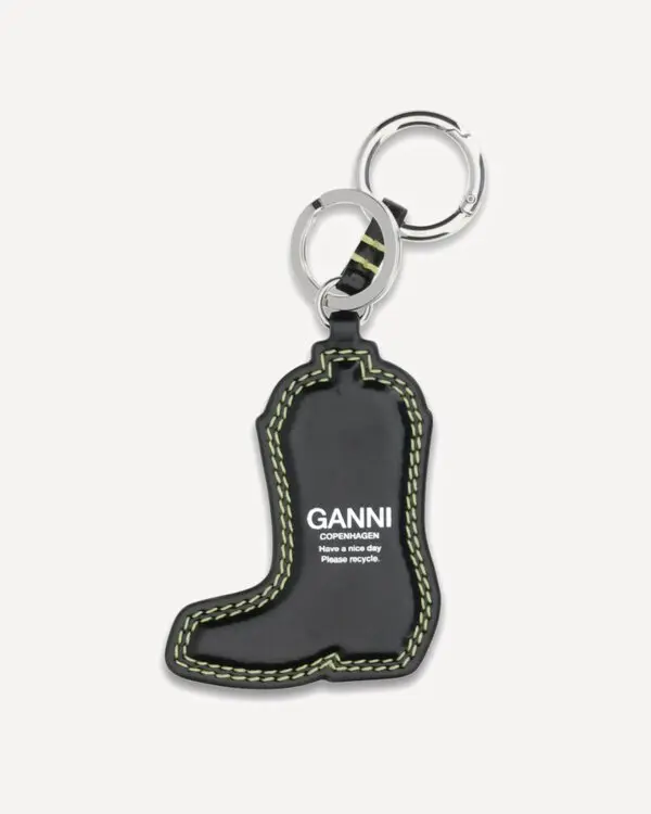 GANNI Western Boot Keyring
