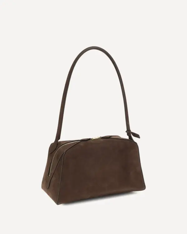 Alaïa Le Bouledogue Shoulder Bag - Brown
