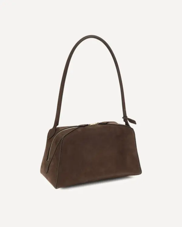 Alaïa Le Bouledogue Shoulder Bag - Brown