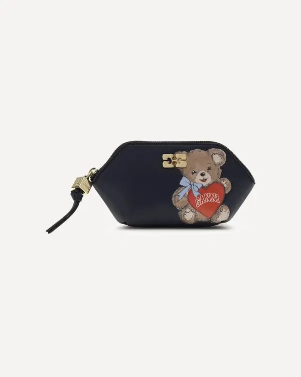 GANNI Teddy Bear Coin Purse