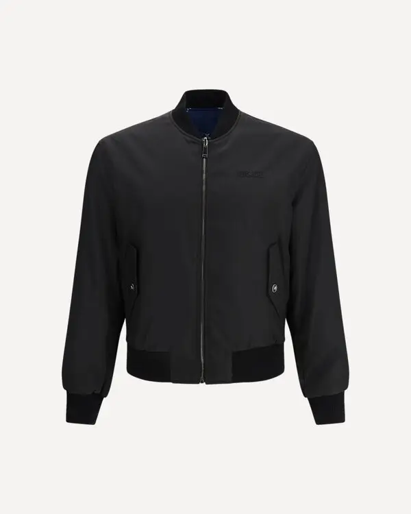 Versace Reversible Bomber Jacket - Black