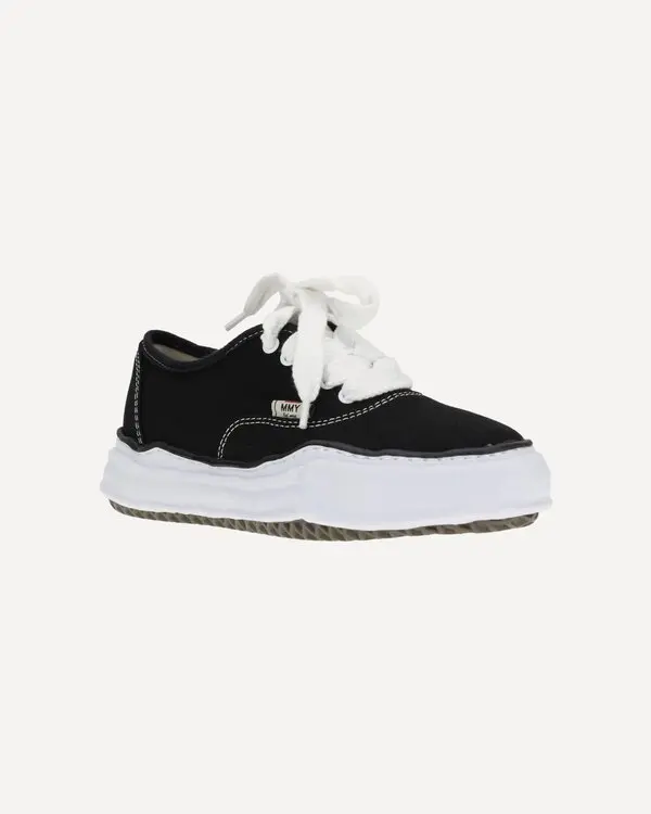 Mihara Yasuhiro Cotton Sneakers - Black