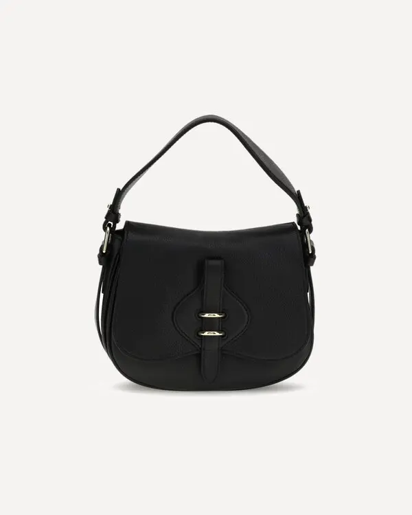 COCCINELLE Small Mavery Shoulder Bag In Micrograin Leather