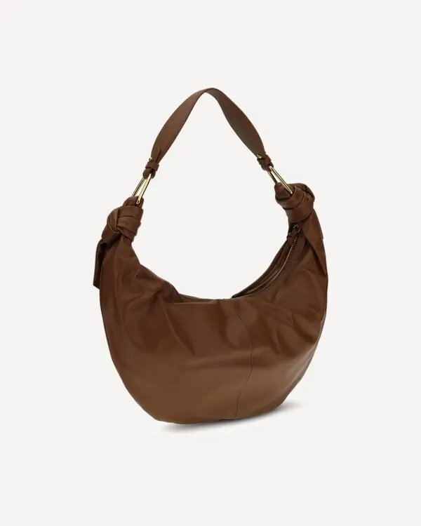 COCCINELLE Furoshiki Shoulder Bag - Brown