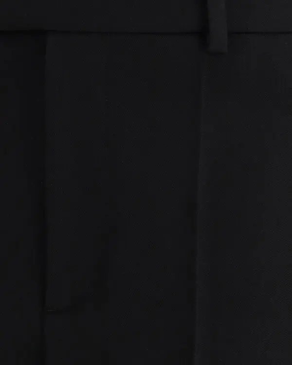 Valentino Garavani Virgin Wool Tailored Pants - Black