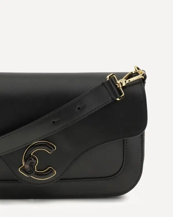 COCCINELLE C-me Shoulder Bag - Black