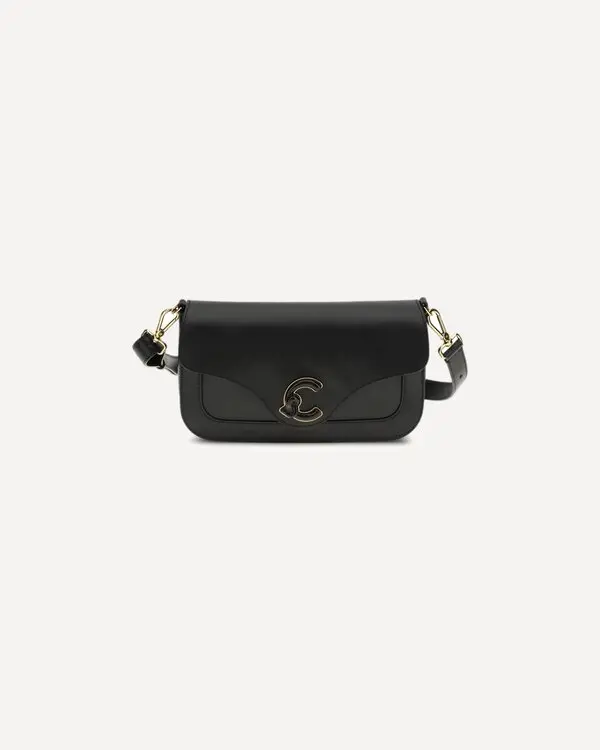 COCCINELLE C-me Shoulder Bag - Black