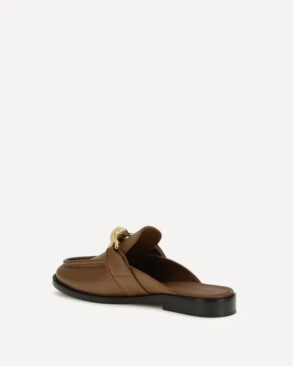 Bottega Veneta Astaire Leather Loafers With Knot Detail - Brown