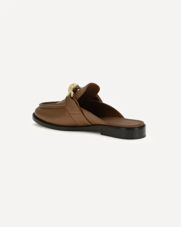 Bottega Veneta Astaire Leather Loafers With Knot Detail - Brown