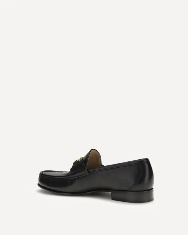 Valentino Garavani Signature Vlogo Loafers - Black
