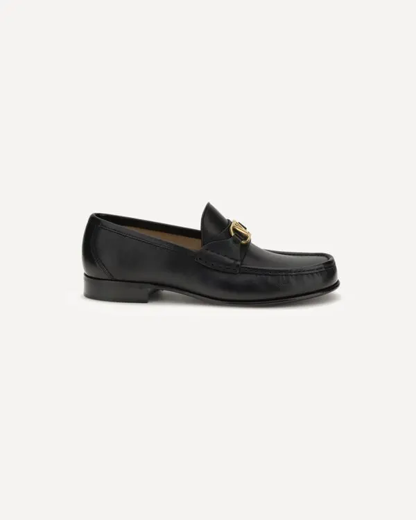 Valentino Garavani Signature Vlogo Loafers - Black