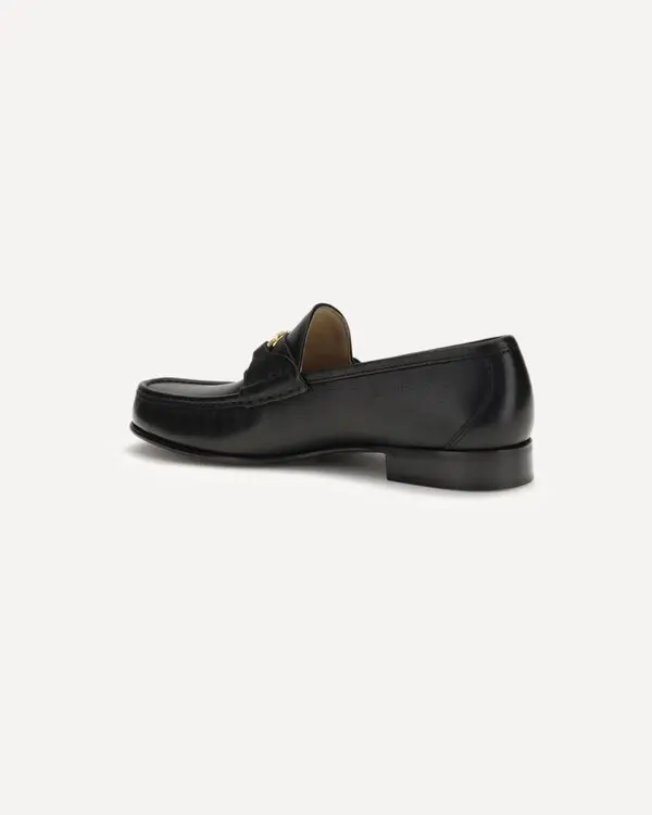 Valentino Garavani Signature Vlogo Loafers - Black