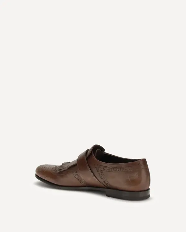 Church's Shanghai Loafers With Houndstooth Inserts