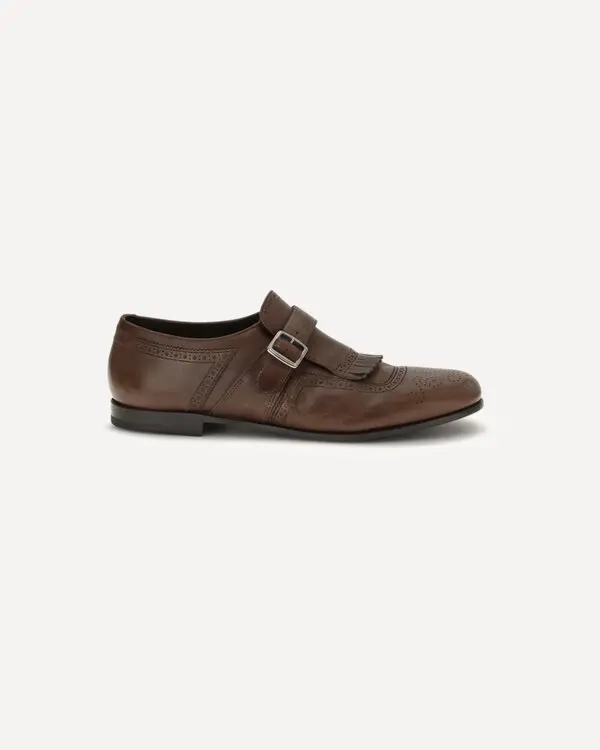 Church's Shanghai Loafers With Houndstooth Inserts