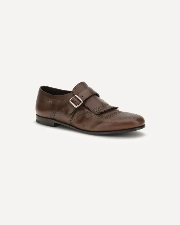 Church's Shanghai Loafers With Houndstooth Inserts