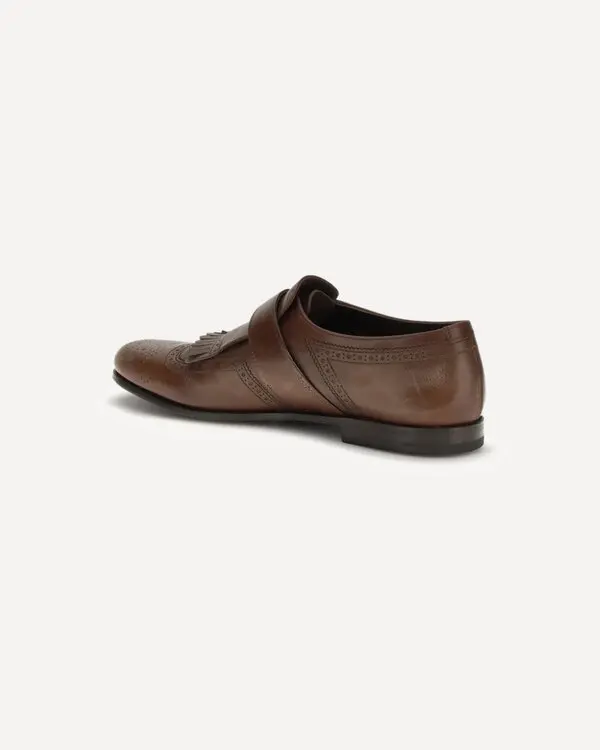 Church's Shanghai Loafers With Houndstooth Inserts