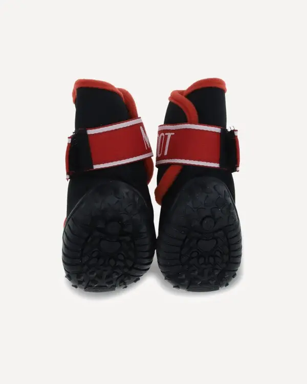 Moon Boot Poldo X Neoprene Dog Boots - Red