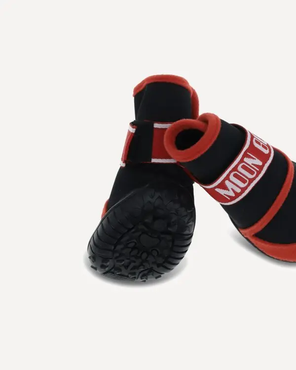 Moon Boot Poldo X Neoprene Dog Boots - Red