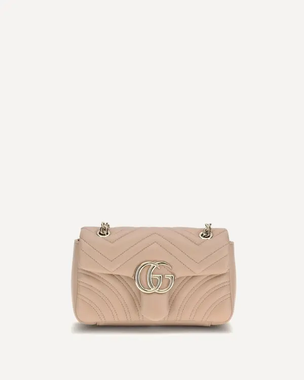 Gucci Gg Marmont Small Shoulder Bag - Pink