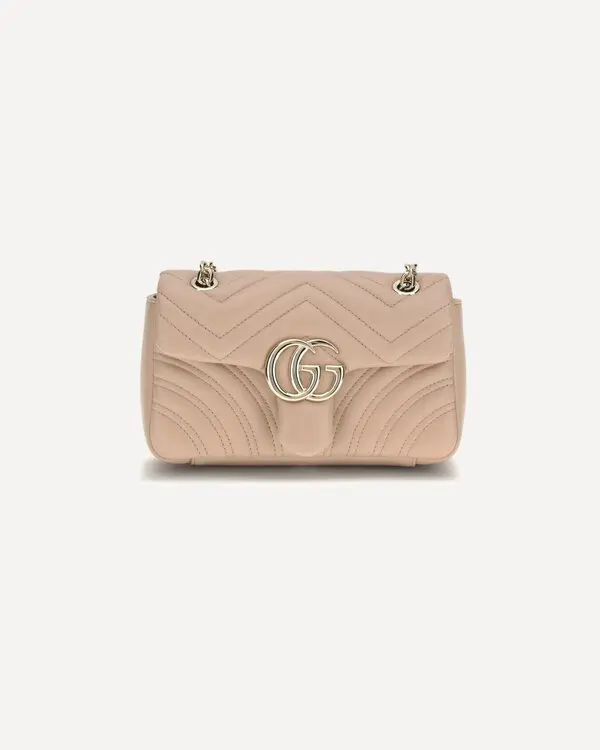 Gucci Gg Marmont Small Shoulder Bag - Pink