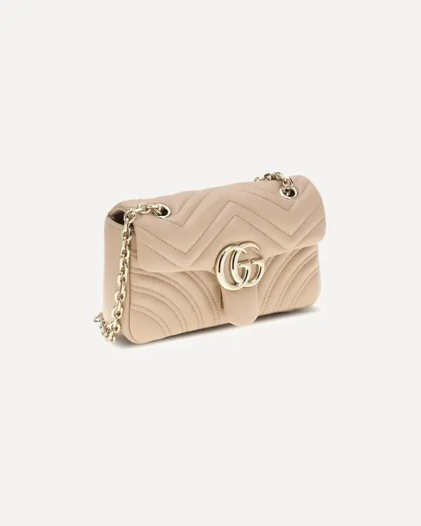 Gucci Gg Marmont Small Shoulder Bag - Pink