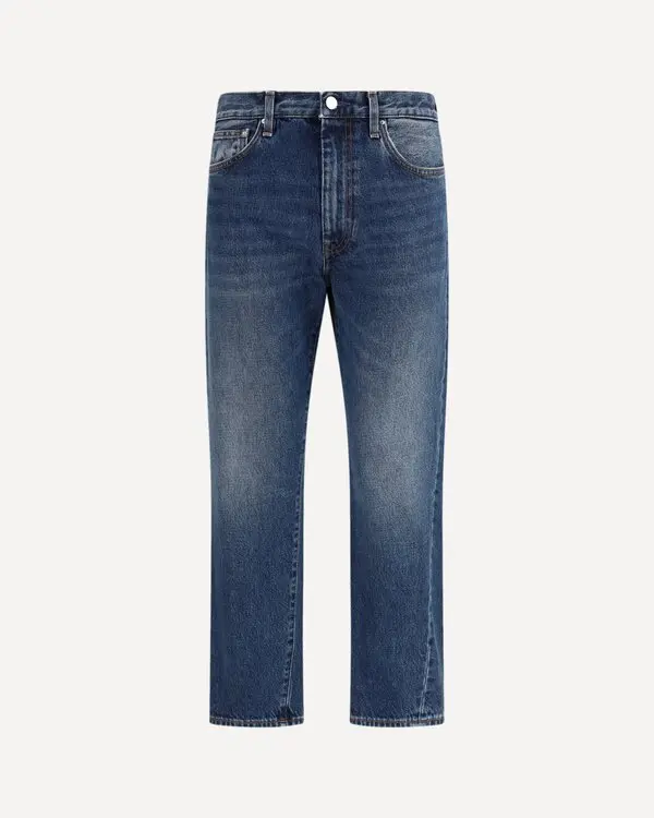 TOTEME Washed Twisted Seam Jeans - Blue