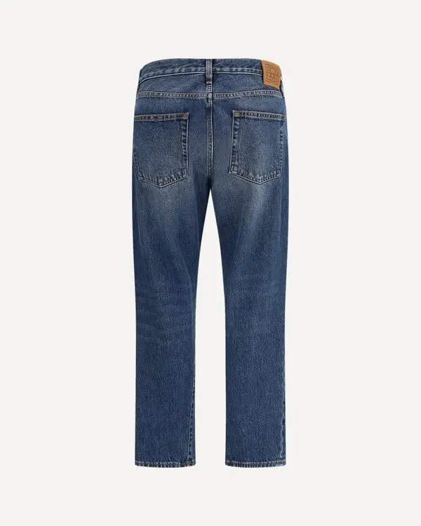 TOTEME Washed Twisted Seam Jeans - Blue