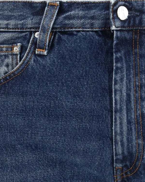 TOTEME Washed Twisted Seam Jeans - Blue