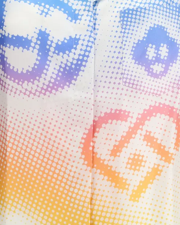 Casablanca Halftone Logo Short-sleeve Shirt
