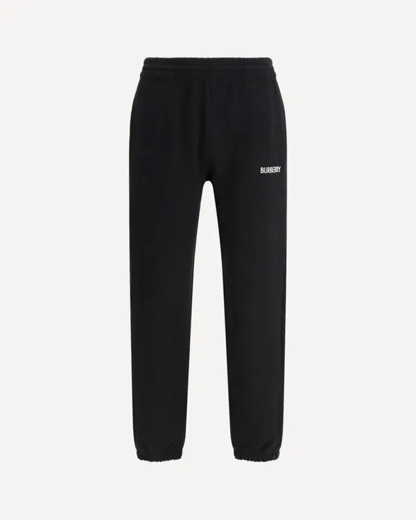 Burberry Lightweight Terry-effect Cotton Joggers Ale - Black