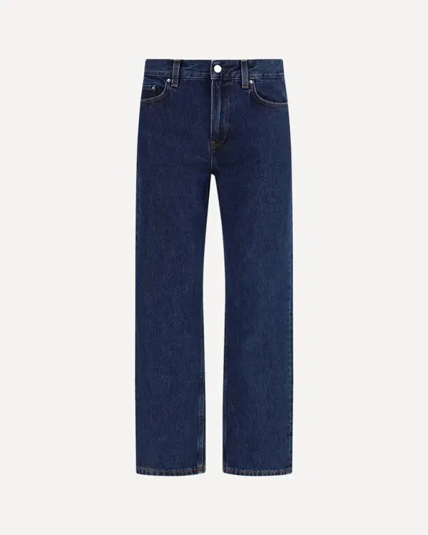 TOTEME Low Straight Denim Jeans - Blue
