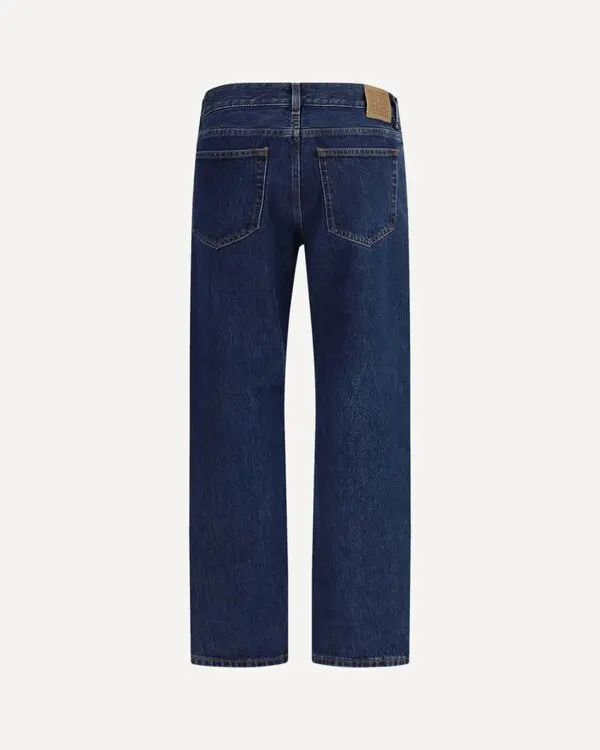TOTEME Low Straight Denim Jeans - Blue